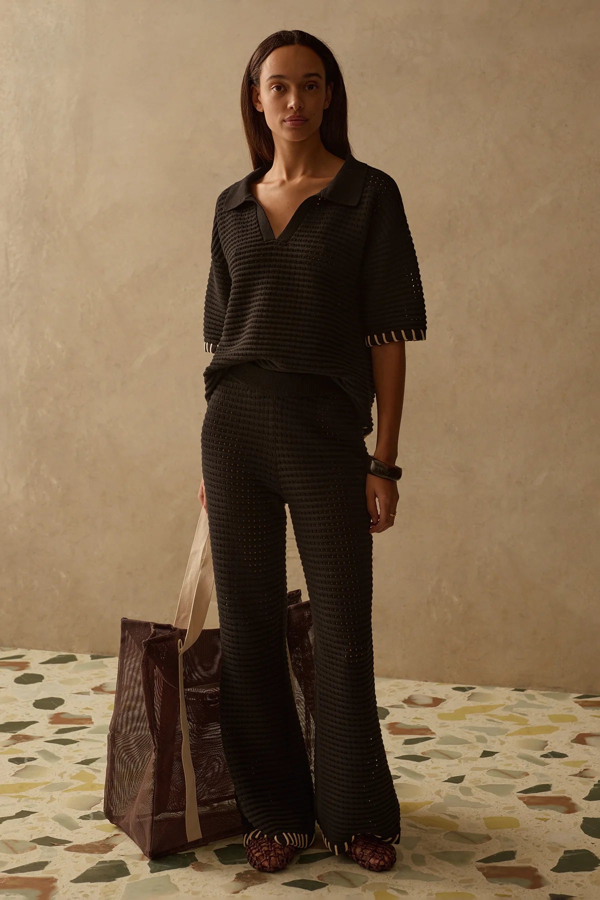 Pelosa Bag - Cocoa – cloth.IN BRICK